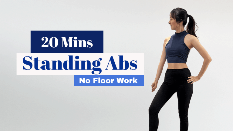 20-Min Standing Abs Workout: Toned Core, No Floor Moves, No Jumping ...